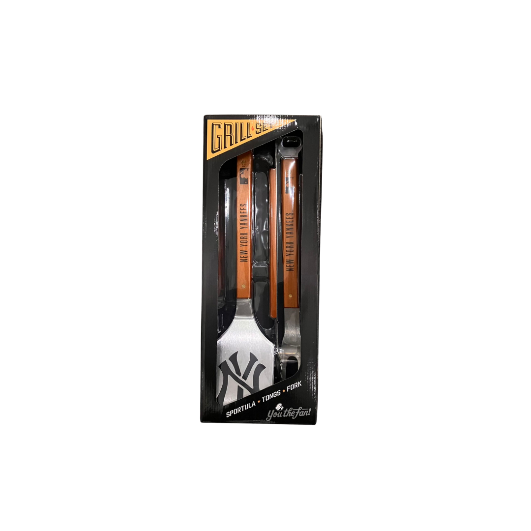 YANKEES 3 PIECE BBQ SET – THE FAN